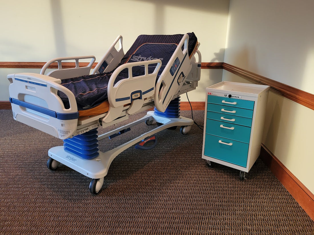 Stryker Secure 3 Model 3005 Hospital Bed – Hospital Beds
